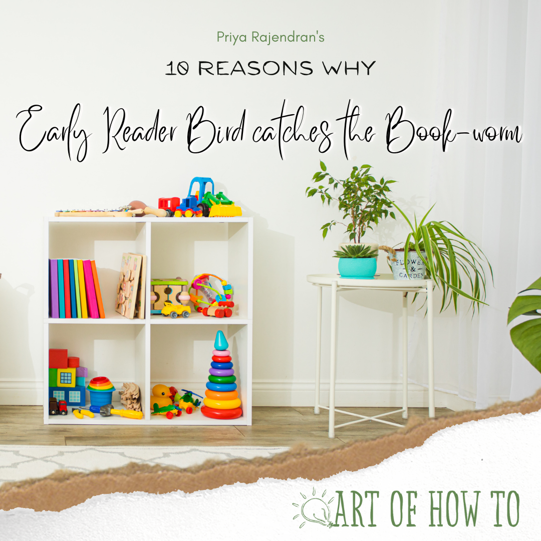 Early Reader Bird Catches The Bookworm | Art of How To