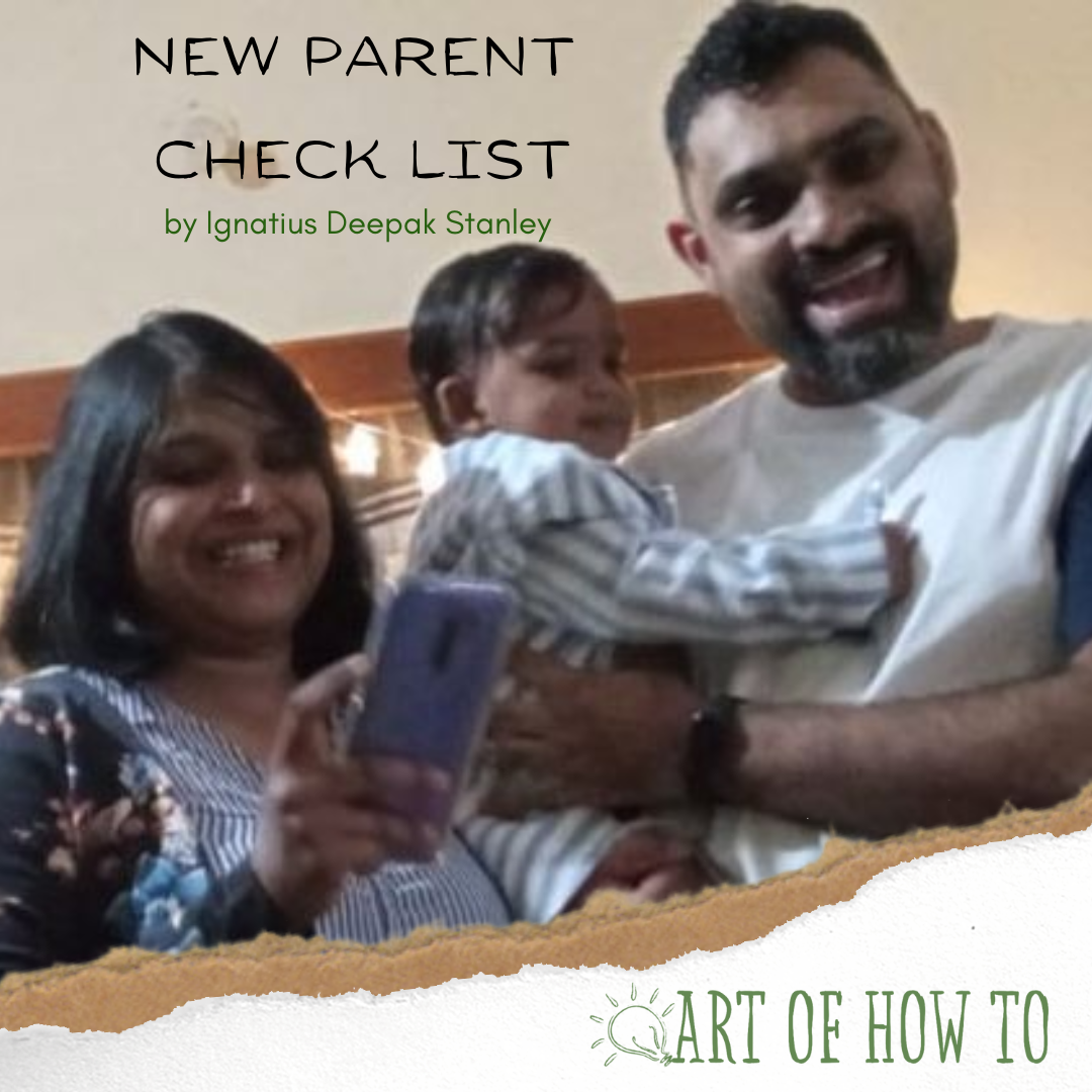 New Parent Check List | Art of How To