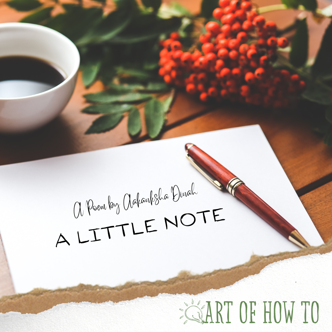 A Little Note | Art of How To