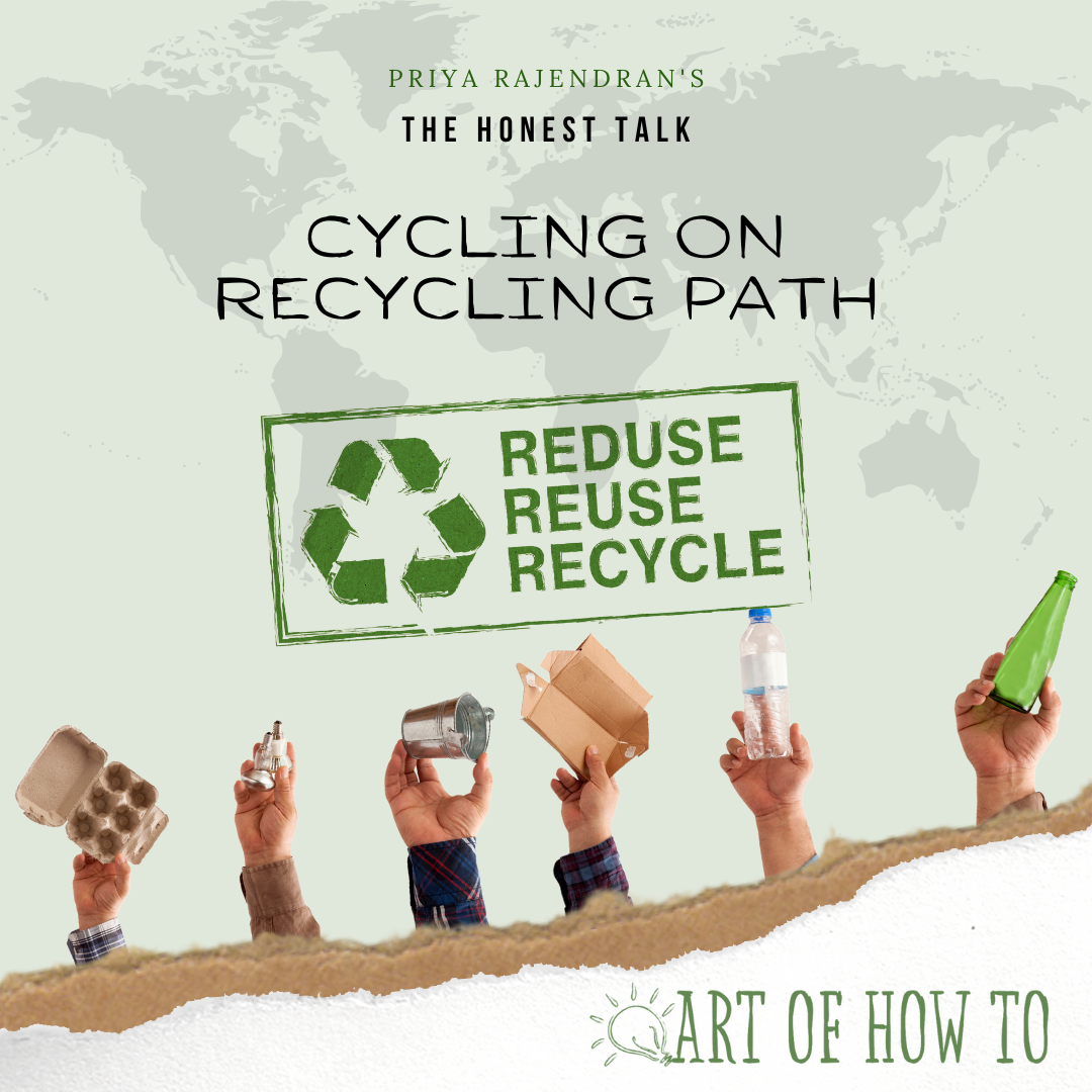 Cycling On Recycling Path | Art of How To