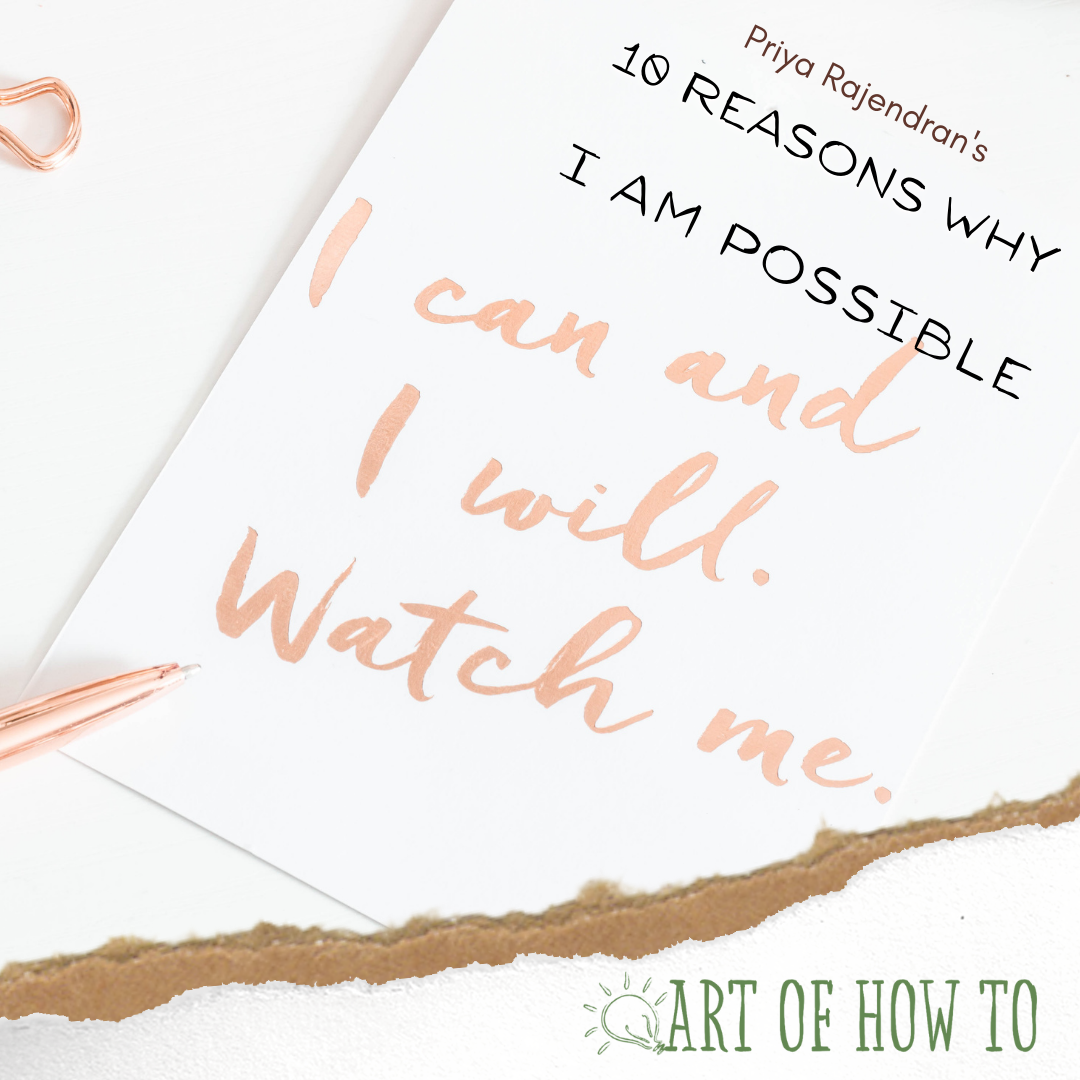 I Am Possible | Art of How To